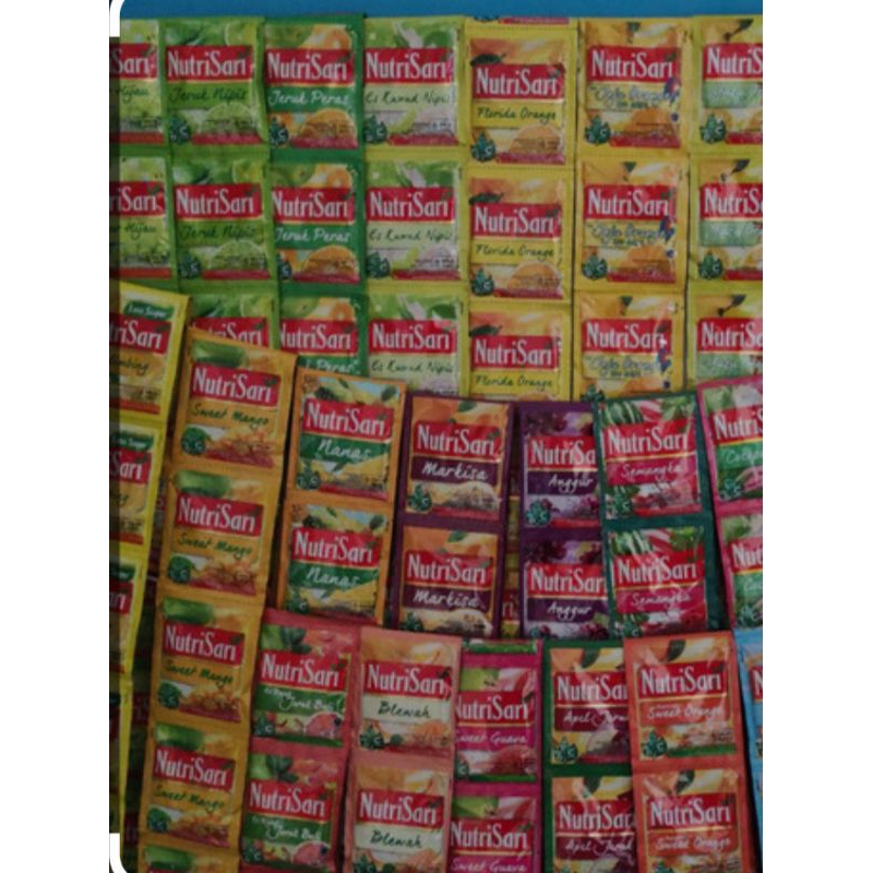 NutriSari All Variants Contents 10 Pcs (1 pack) | Shopee Malaysia