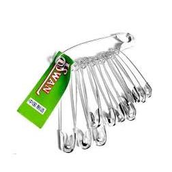 1 pack - Safety Pin / Stainless Swan Safety Pin / Safety Pin 3 sizes ...