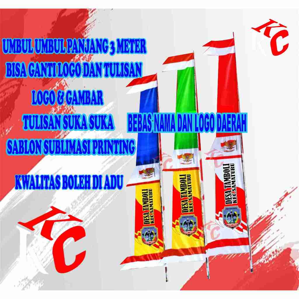 UMBUL COSTUM UMBUL UMBUL UMBUL SABLON NAME AND LOGO REGIONAL LOGO ...