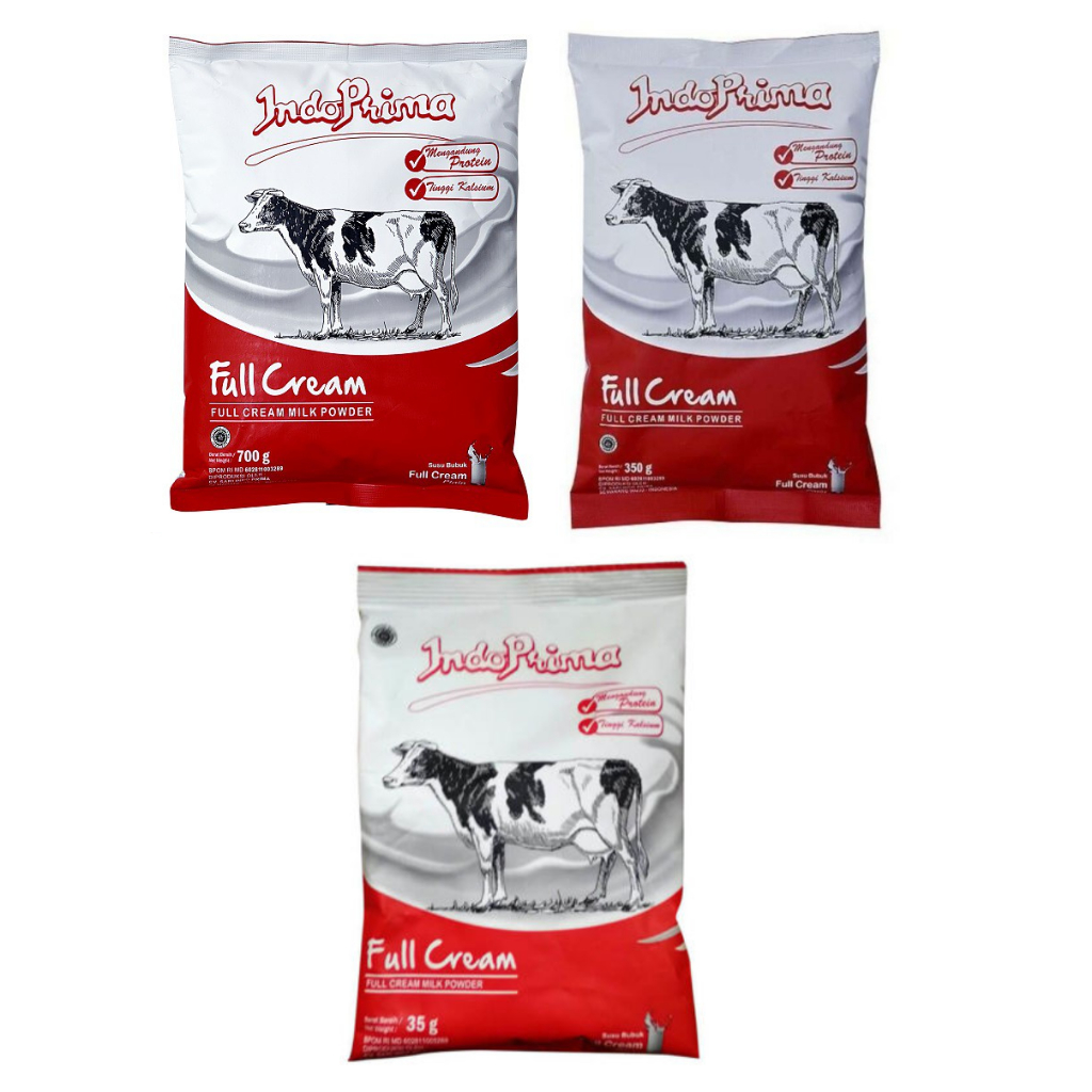 Indoprima Full Cream Milk (3 Sizes) | Shopee Malaysia