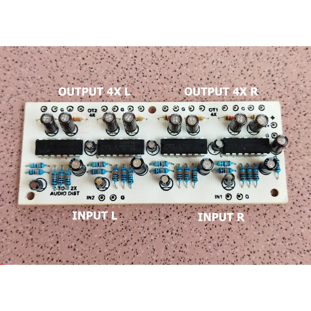 Audio Kit Splitter Distributor Splitter 8 Output 2x1 To 4 Catudaya ...