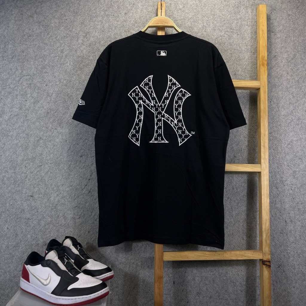 Baju KAOS TSHIRT NEW ERA NY NEW YORK YANKEES LOGO MONOGRAM Embroidery ...