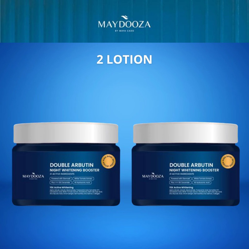 Get 2 PACKAGES OF MAYDOOZA BODY LATION ORIGINAL DOUBLE ARBUTIN NIGHT ...