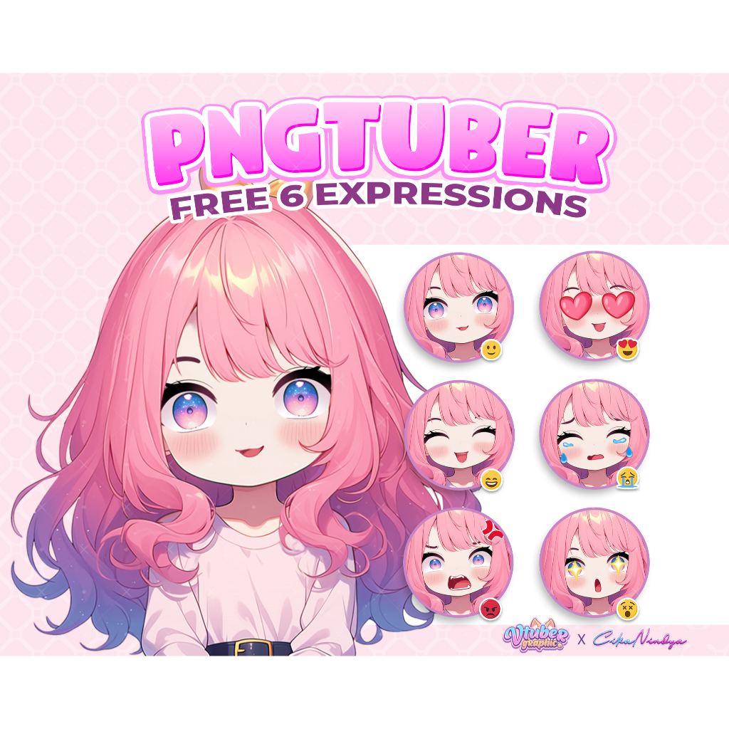 More Exciting Streaming with Creative and Attractive PNG Tuber, Virtual ...