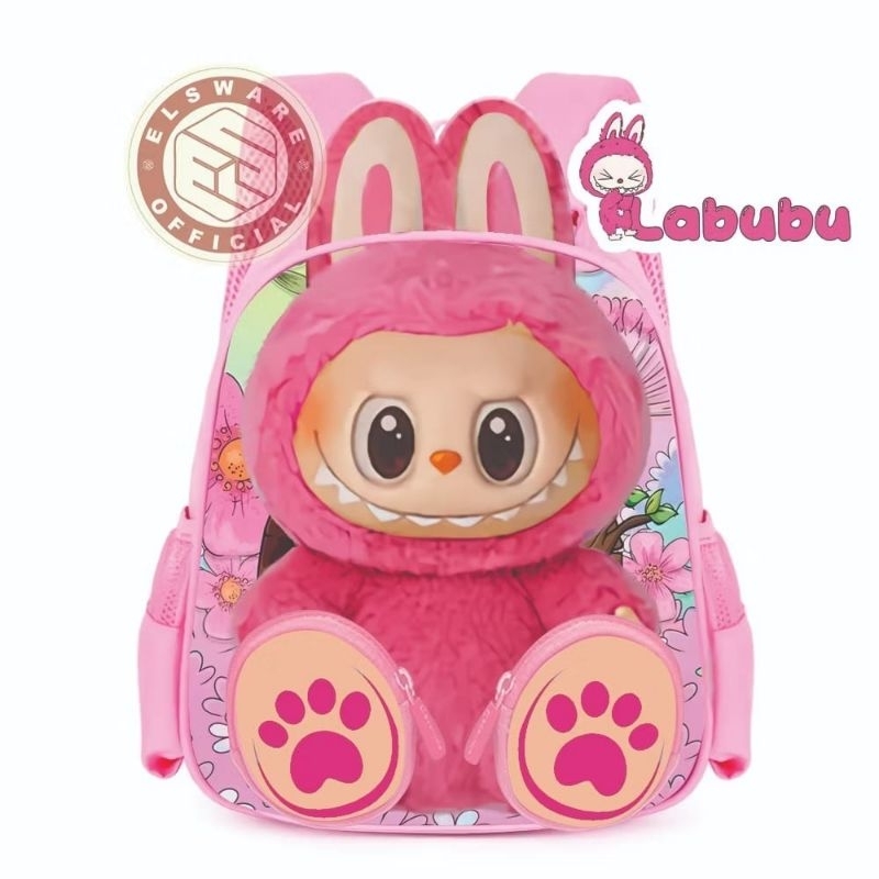 Labubu bag for preschool children School children's backpack | Shopee ...