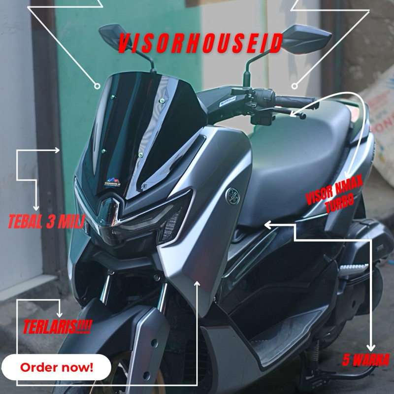 Visor Nmax turbo neo neo s - windshield Nmax turbo neo - visor Nmax ...