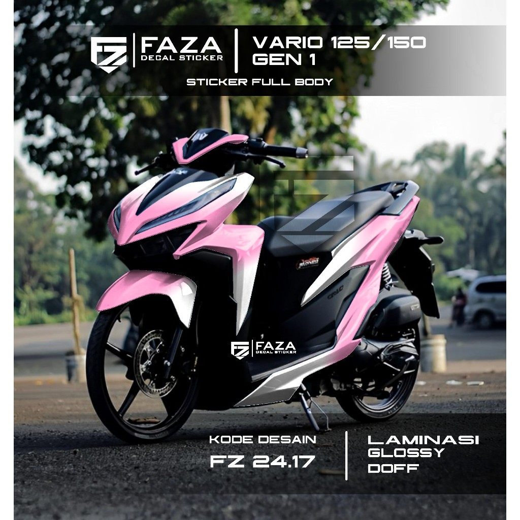 Decal Sticker VARIO 125/150 new full body Latest Gradation GEN 1 ...