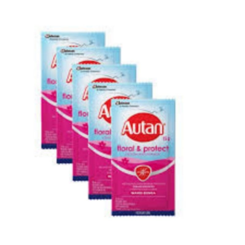 Autan Contains 12 Sachets 6 ml Of Mosquito Repellent, Fragrant Skin ...