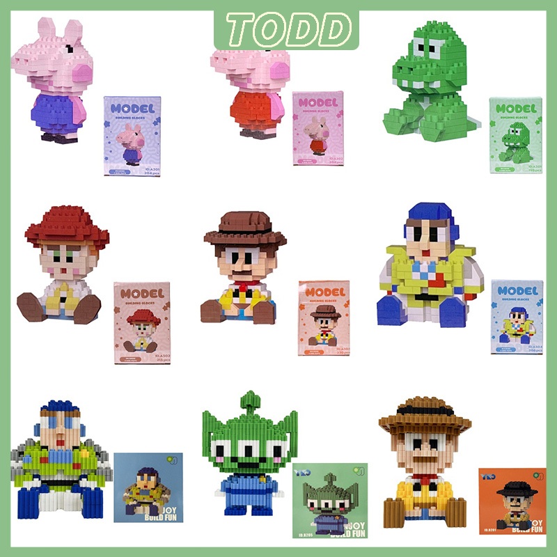 TODDLER Toy Story Building Blocks Nano Mini Blocks Buzz Lightyear ...