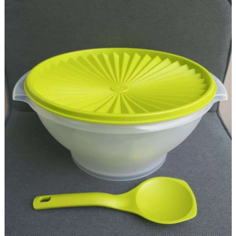 Tupperware large rice bowl with spoon - rice container - rice basket ...