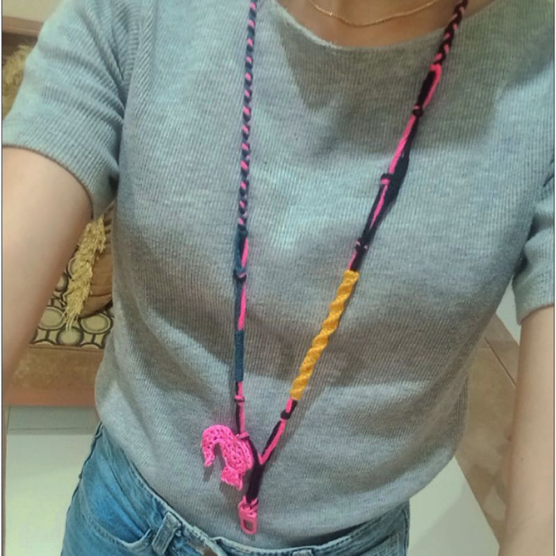 Barbie id card lanyard strap | Handmade | Shopee Malaysia