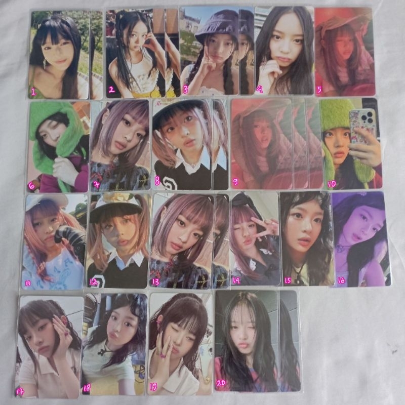 [Newjeans Hanni] Official Photocard (PC) Newjeans Hanni Bluebook ...