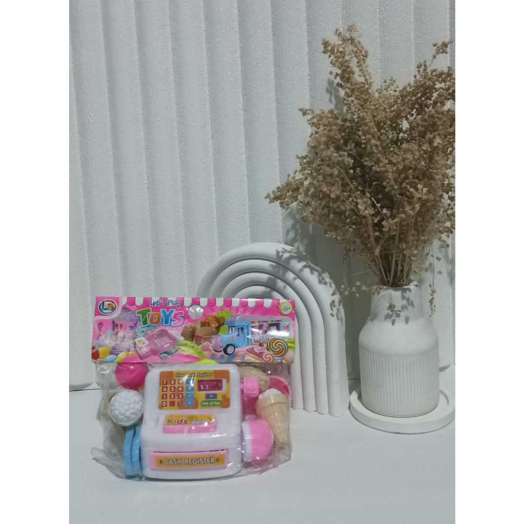MESIN CHILDREN'S TOYS MINI CASHIER MACHINE SUPER MARKET TOY CASHIER ...