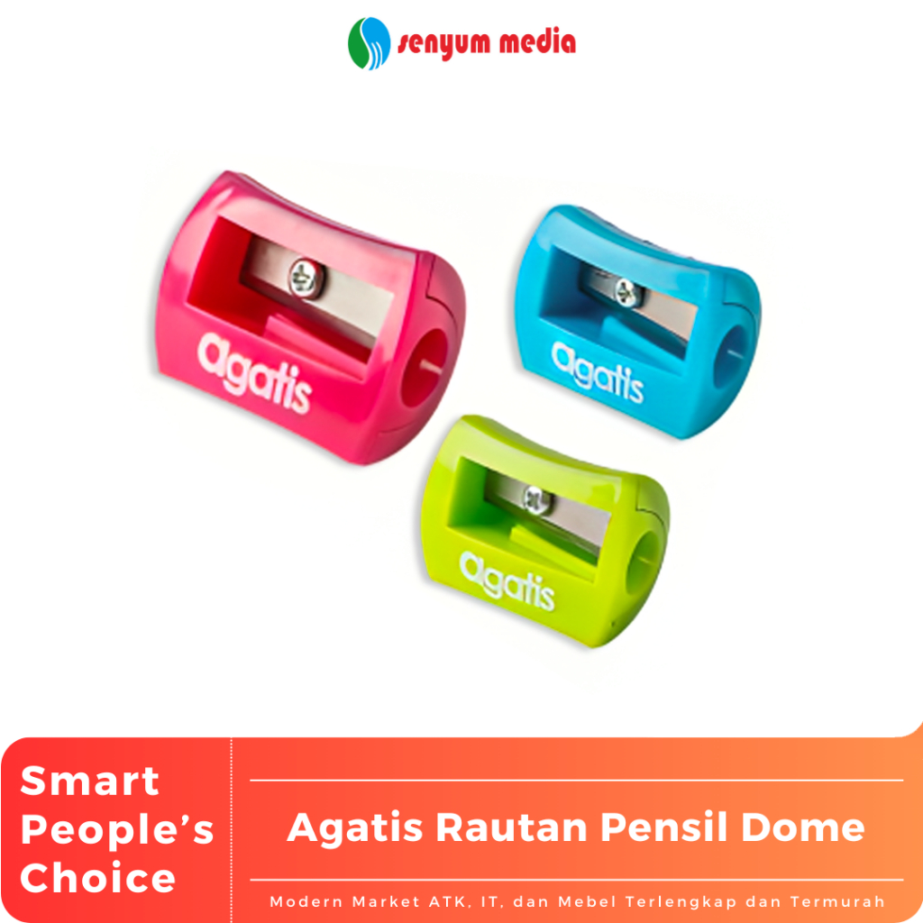 Agatis Dome Pencil Sharpener (1 Pcs) (S:PCS) | Shopee Malaysia