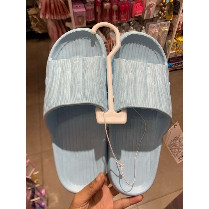 Miniso Convenient Lightweight Bath Slippers Women's & Men's | Shopee ...