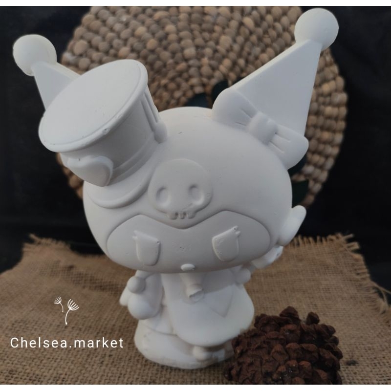 Kuromi 3D wildly painted gypsum statue | Shopee Malaysia