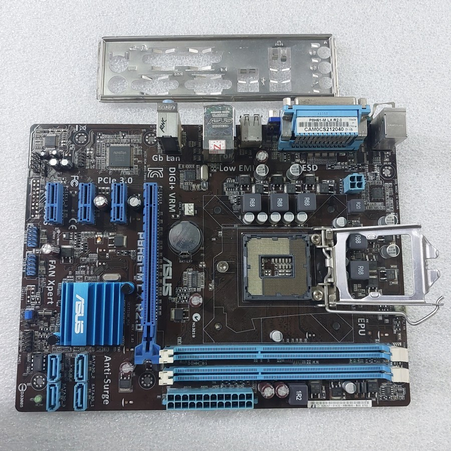 Mainboard h61 asus P8H61-MLX R2.0 ddr3 socket 1155 motherboard Gen 2 ...