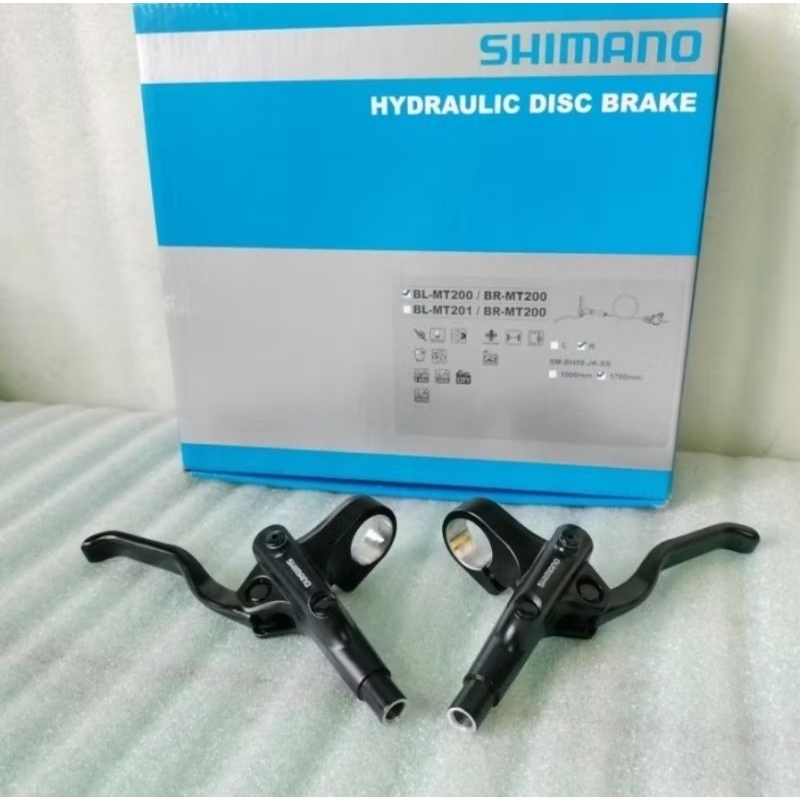 Brake LEVER SHIMANO MT-200 MT200 ORIGINAL HYDRAULIC BRAKE HANDEL FOR ...