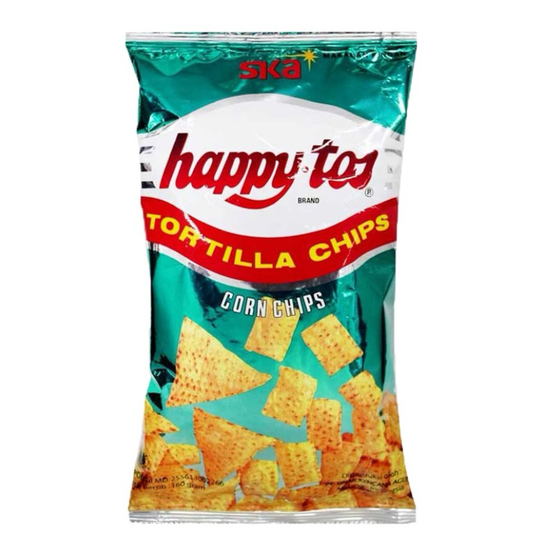Happy Tos Real Corn original flavor and grilled Corn 140 grams | Shopee ...