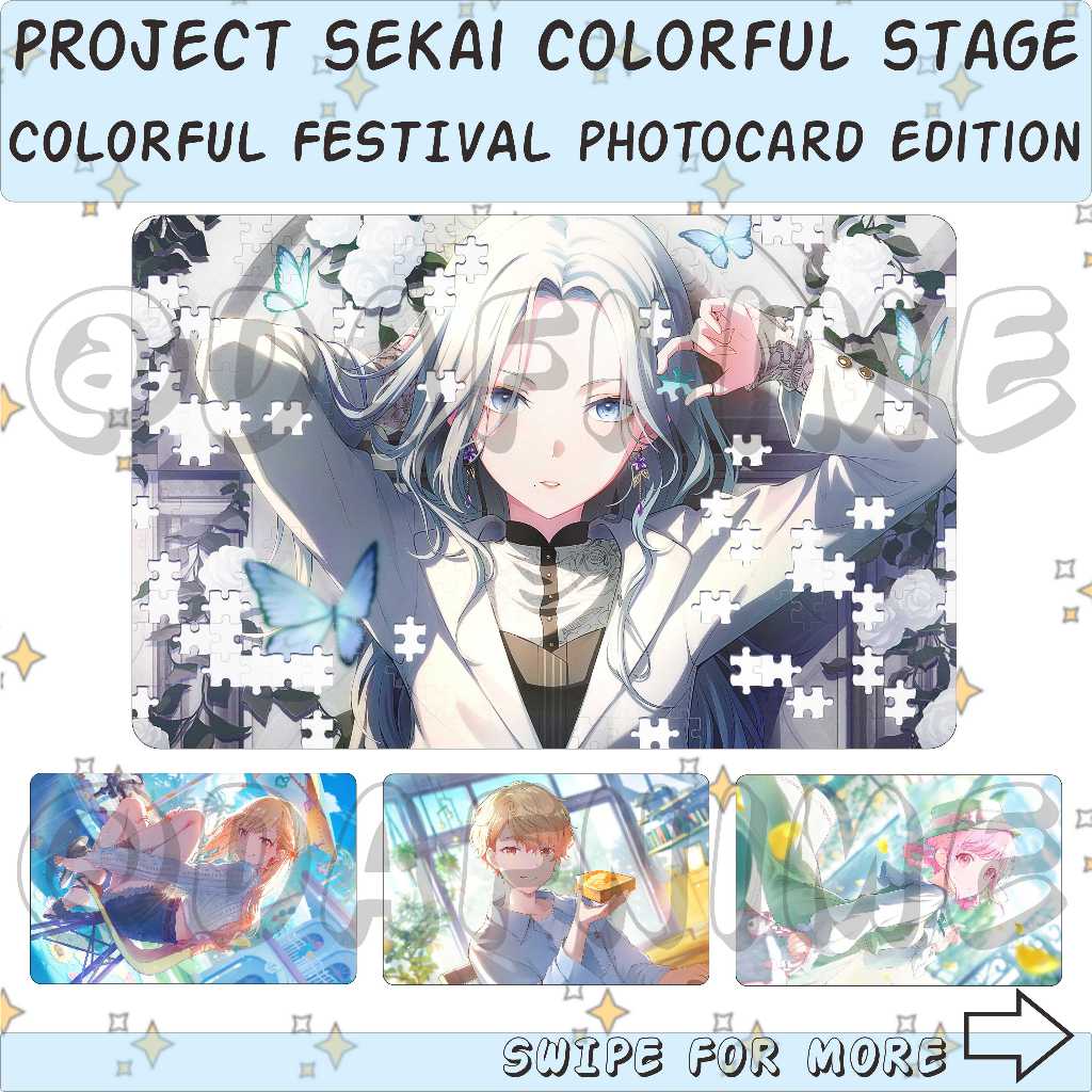 Sekai PROJECT COLORFUL STAGE COLORFUL FESTIVAL VER EDITION PHOTOCARD ...