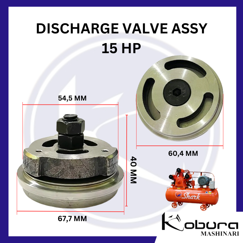 Discharge Valve Assy 15 HP Air Compressor 15 HP | Shopee Malaysia