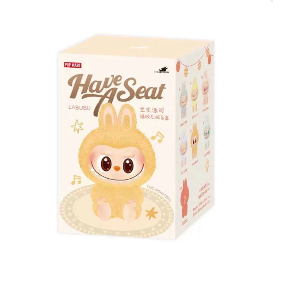 Toys Boys Girls Boys Girls Boys Labubu Popmart Dolls Have A Seat Labubu ...