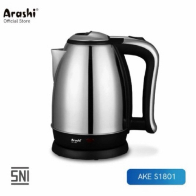 Arashi Electric Kettle - Electric Kettle - Water Heater - AKE S1801 - 1 ...