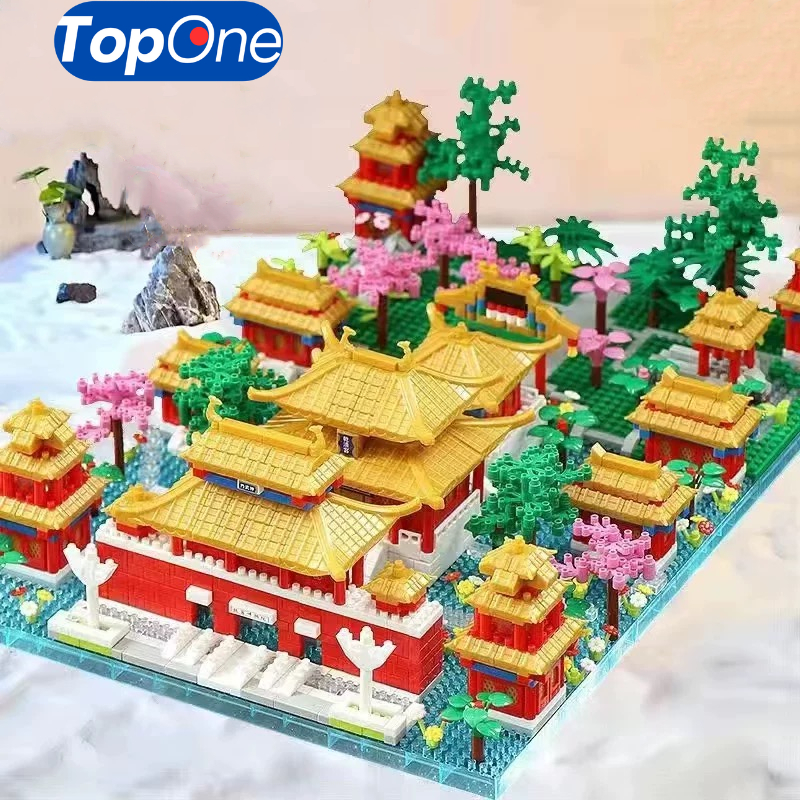 Forbidden City Nano Block Toy Building Blocks Building Blocks Chinese ...