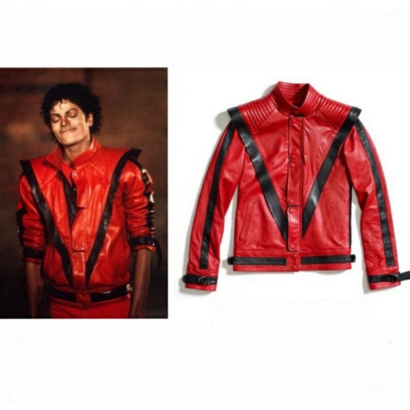 Michael jackson leather jacket | Shopee Malaysia