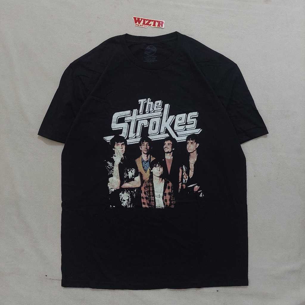 The STROKES Official BAND T Shirt - Original PHOTO BAND | Shopee Malaysia