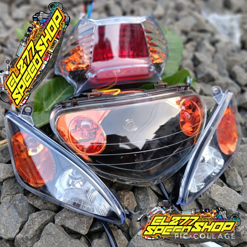 MATA 1 PACKAGE OF MIO SPORTY Turn Signal Headlights/ MIO SPORTY HEADLAP ...
