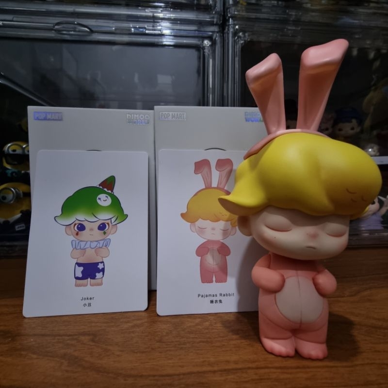 Pop MART DIMOO RETRO Series Selected Joker Pajamas Rabbit Figure 100% ...