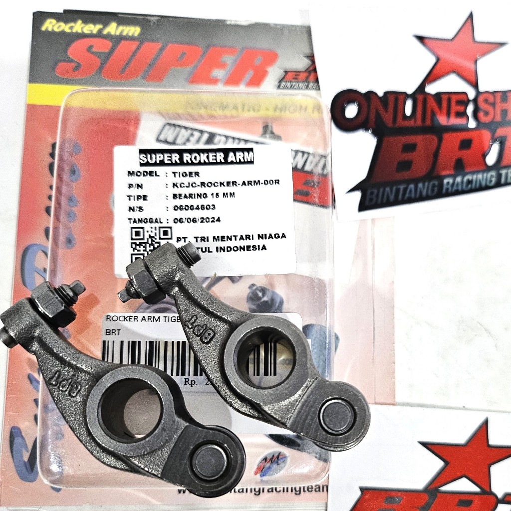 Rra ROCKER ARM BRT PLATE ROLLER TIGER GL PRO MEGA PRO OLD 15mm GEN 2 ...
