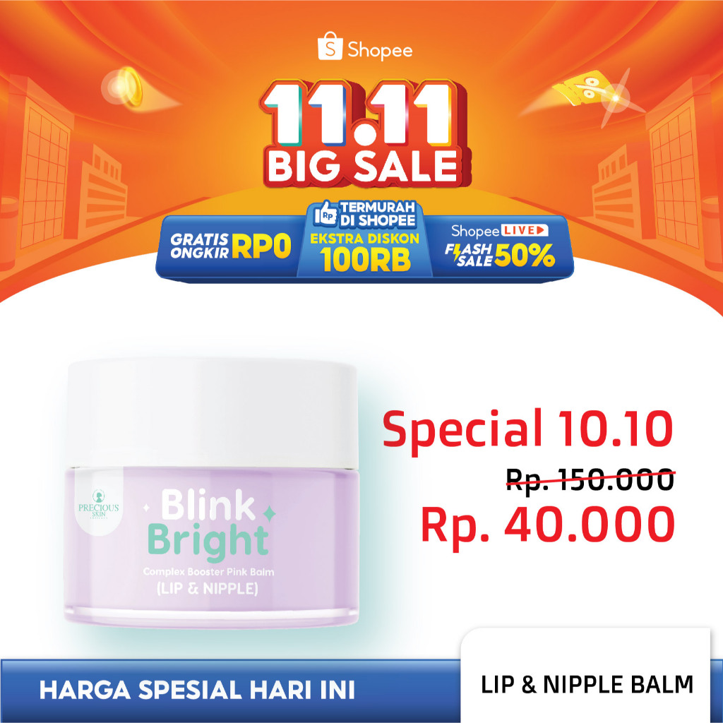 Precious Skin Thailand Blink & Bright Complex Booster Pink Balm ...