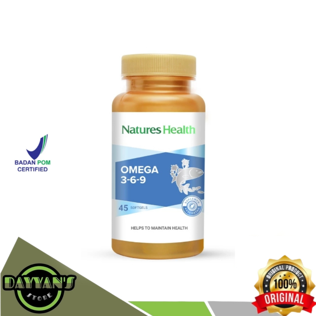 Natures Health Omega 3-6-9 (45 Softgels) | Shopee Malaysia