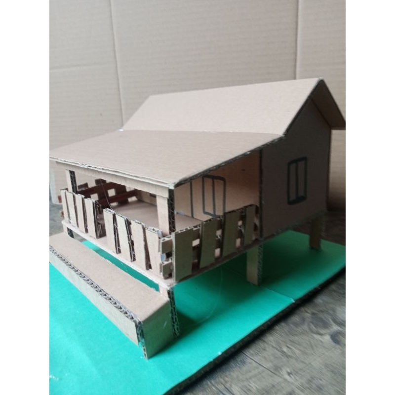 Cardboard stage house crafts | Shopee Malaysia