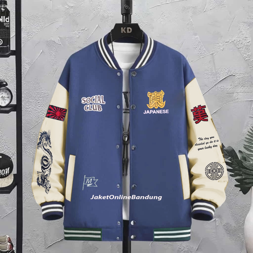Dragon Osaka Kamikaze Origins Men's Varsity Jacket / Vintage Varsity ...