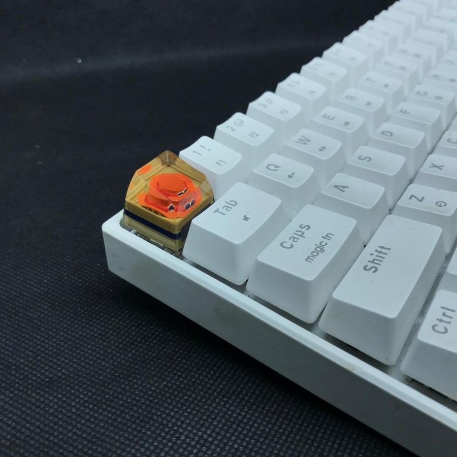 One Piece Portgas D. Ace Hat / Hat Artisan Keycap SA Profile For Cherry ...