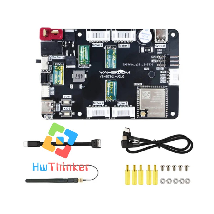 Yahboom MicroROS Control Board ESP32-S3 ESP32S3 Micro ROS 2 ROS2 Robot Expansion for Raspberry ...