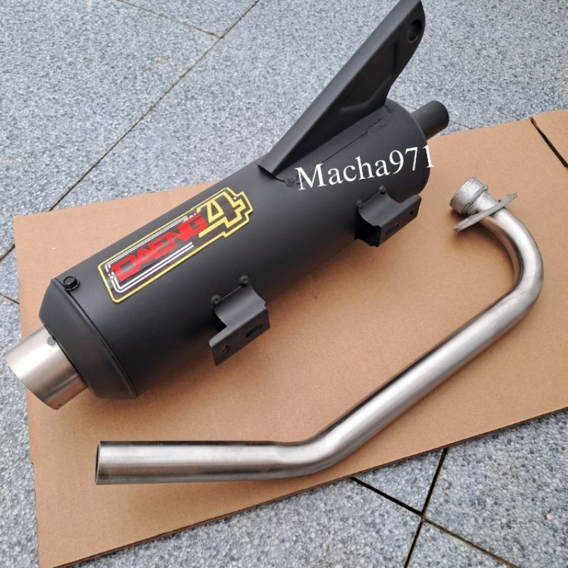 1set Daeng sai4 Muffler pipe Mio sporty Mio soulty Mio soul i125 Mio ...