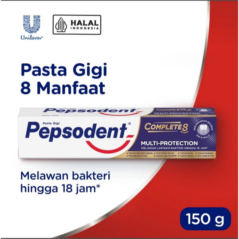 Pepsodent complete 8 150G | Shopee Malaysia