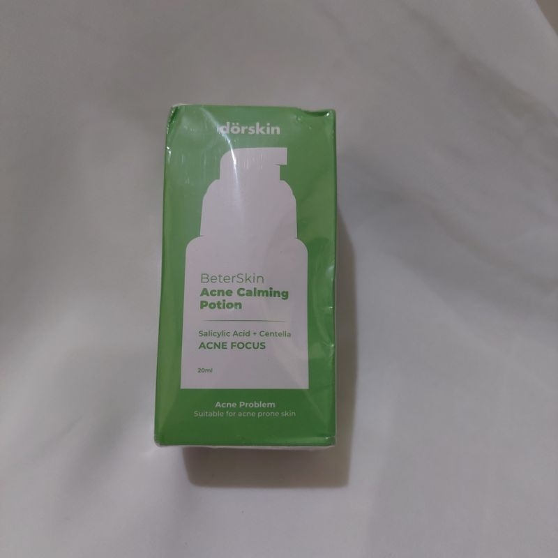 Dorskin BeterSkin Acne Calming Potion serum 20ml | Shopee Malaysia