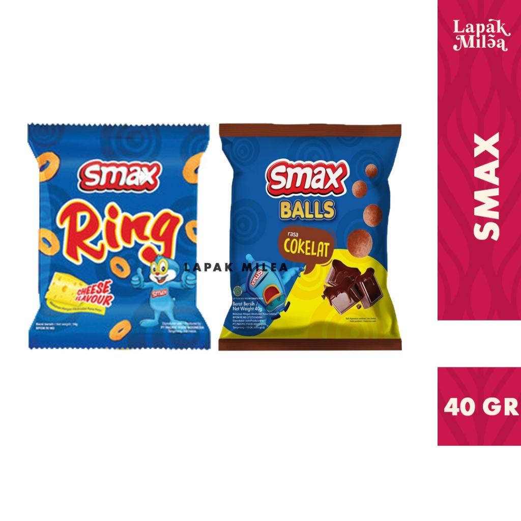 Mamee Snack - Smax Ring Smax Ball Potato Renteng Large Packaging ...