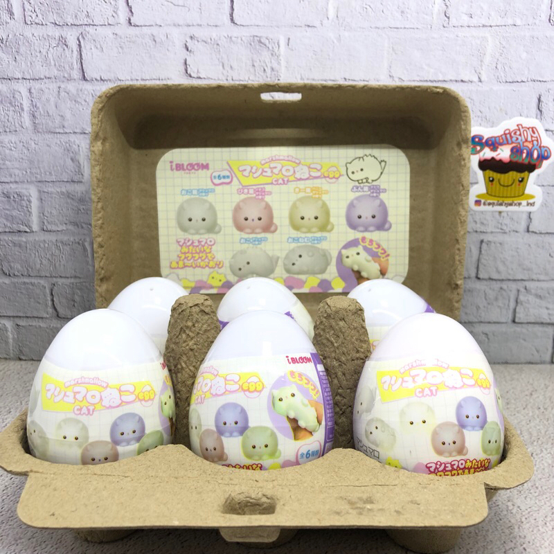 Ibloom marshmallow cat egg | Shopee Malaysia