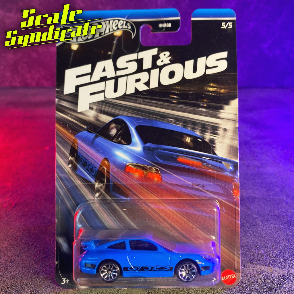 Hot WHEELS FNF PORSCHE 911 GT3 RS BLUE - FAST AND FURIOUS 2024 EDITION ...