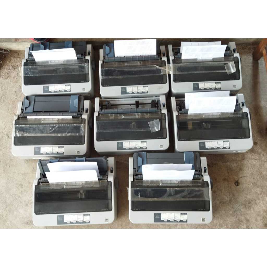 MESIN Epson LX310 LX 310 DOT MATRIX PRINTER (SEALED HEAD ENGINE SEAL ...