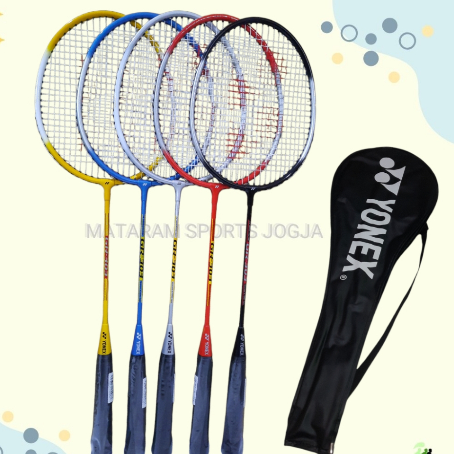 Yonex GR 303 BADMINTON RACKET ORIGINAL BEGINNERS BADMINTON RACKET ...