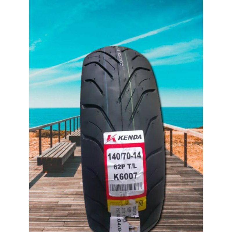 Motorcycle tire 140/70-14 TL KENDA K6007 | Shopee Malaysia