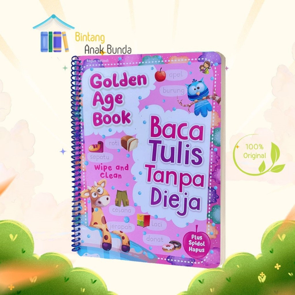 Erase Writing Book - Wipe And Clean Read Write Without Spelling Golden ...