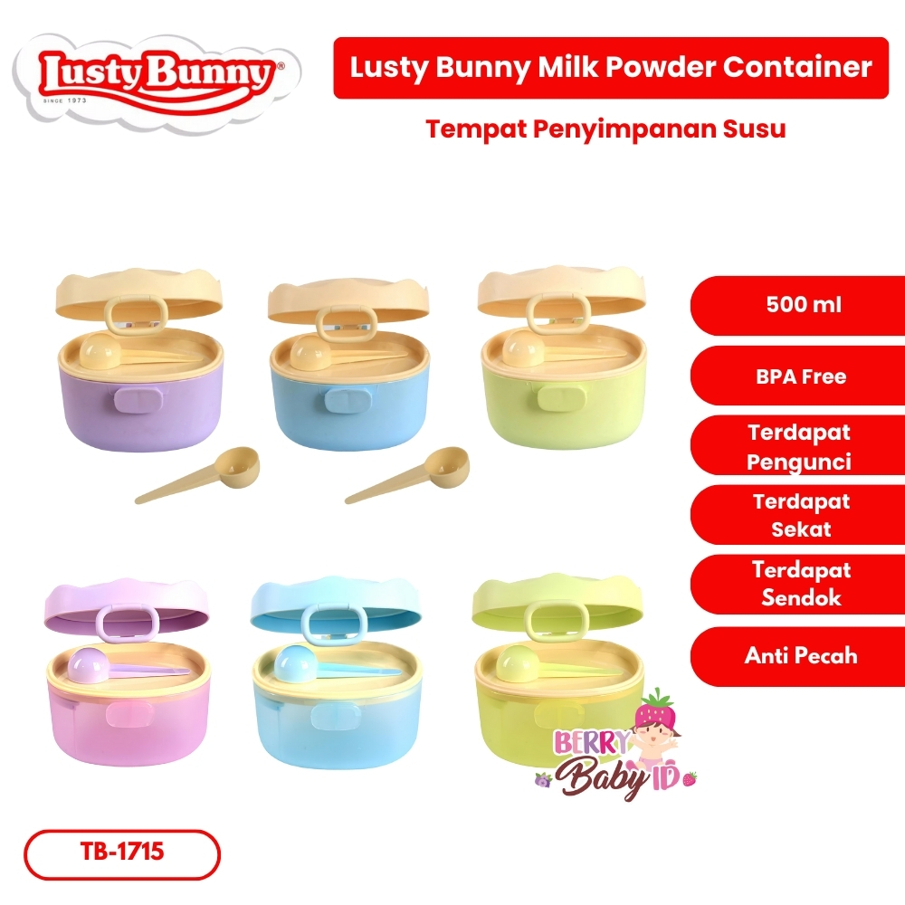 Lusty Bunny Milk Powder Container Crown Berry Mart Milk Storage ...